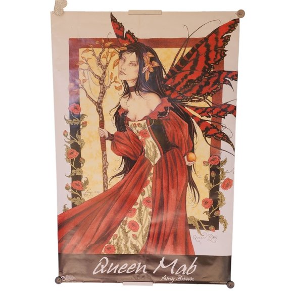 Amy Brown | Art | 204 Amy Brown Queen Mab Fairy Poster 23x35 Y2k 3930 ...